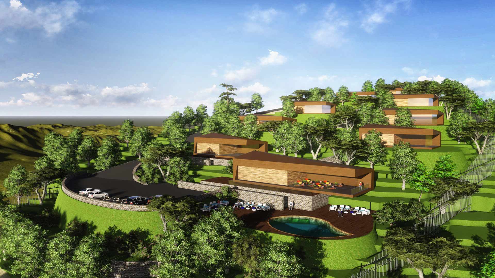 ECOCHALETS CONCEPT . NAHLI . TUNIS – Fusion Architectes