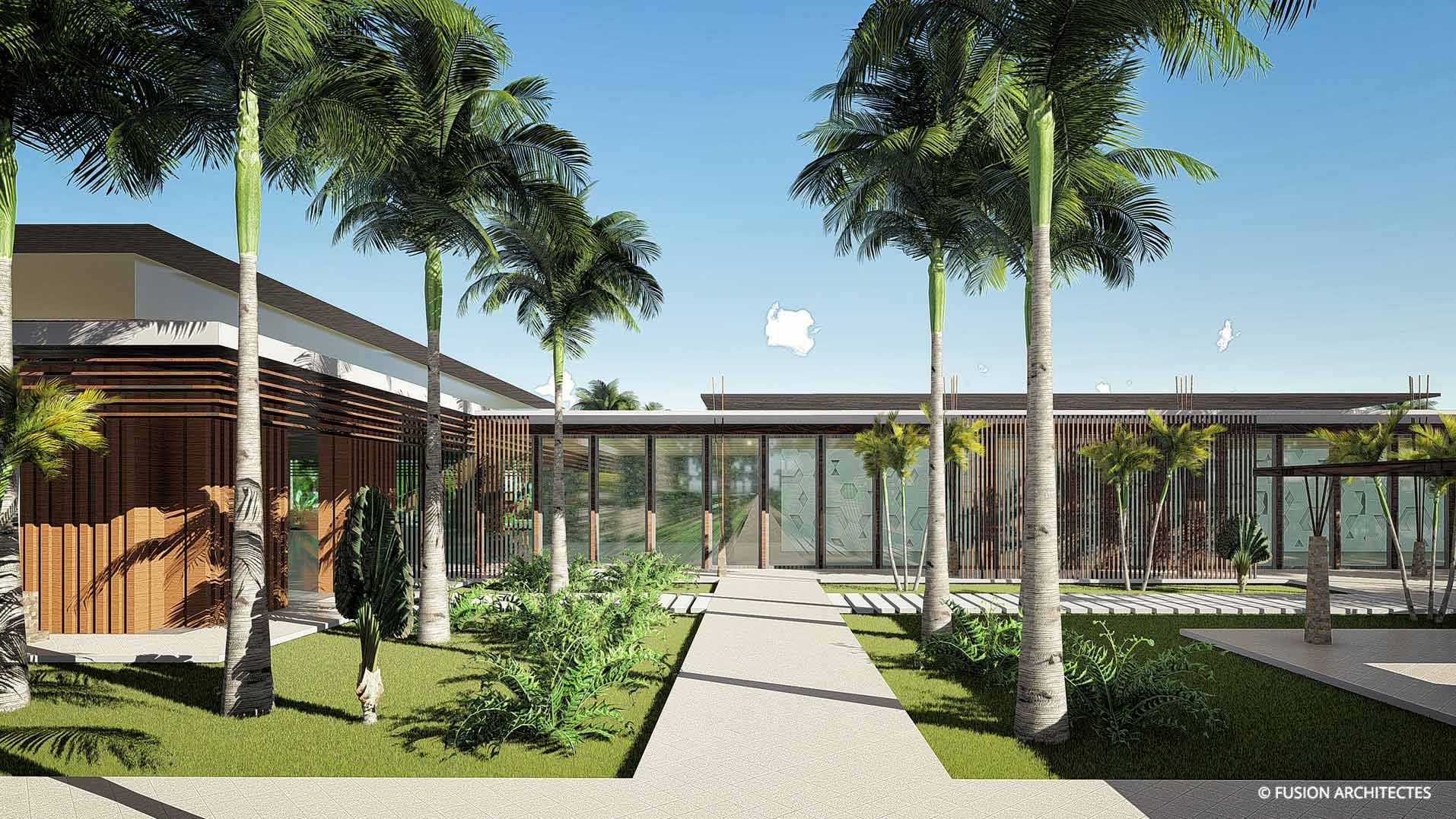 HOTEL RESORT . ROYAL GOLF RESORT . GRAND BASSAM – Fusion Architectes