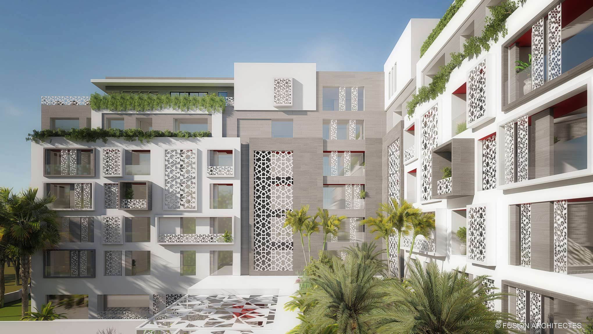 Résidence Diar El Amane . Alger – Fusion Architectes