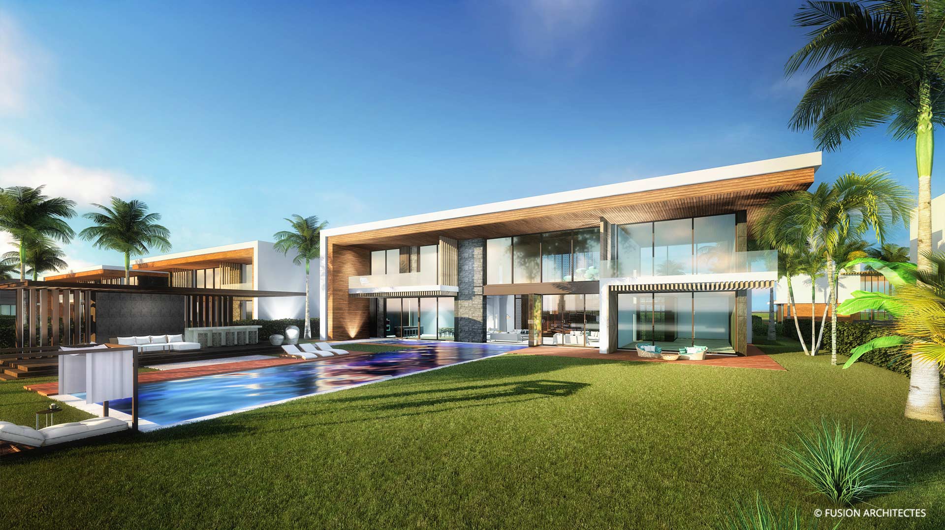 VILLA IROKO . ROYAL GOLF RESORT . GRAND BASSAM – Fusion Architectes