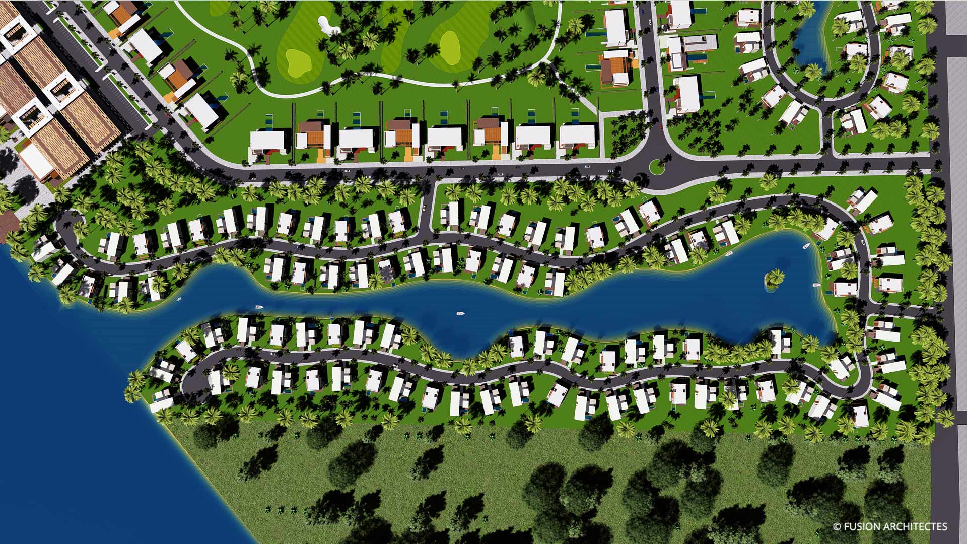 ROYAL GOLF RESORT & VILLAS . GRAND BASSAM . MASTER PLAN – Fusion ...