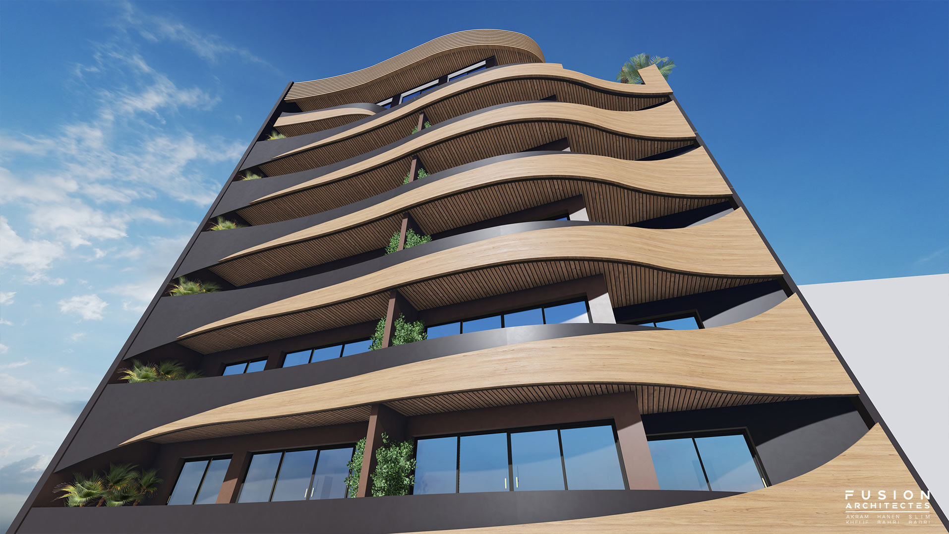 IMMEUBLE RESIDENTIEL AMANJENA . DAKAR . SENEGAL – Fusion Architectes